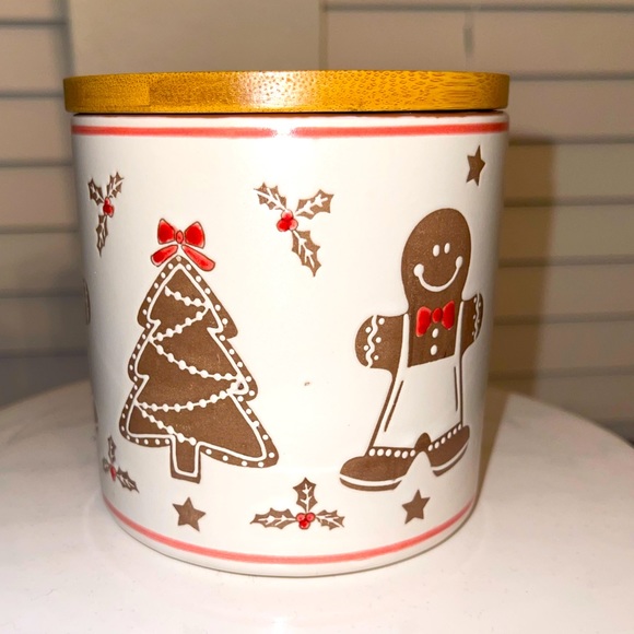 Eli & Ana | Holiday | Eli Ana Gingerbread Man Christmas Tree Canister ...